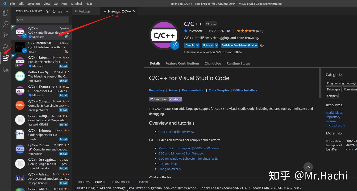 在VSCode通过WSL2调试C++【转载】 - 知乎