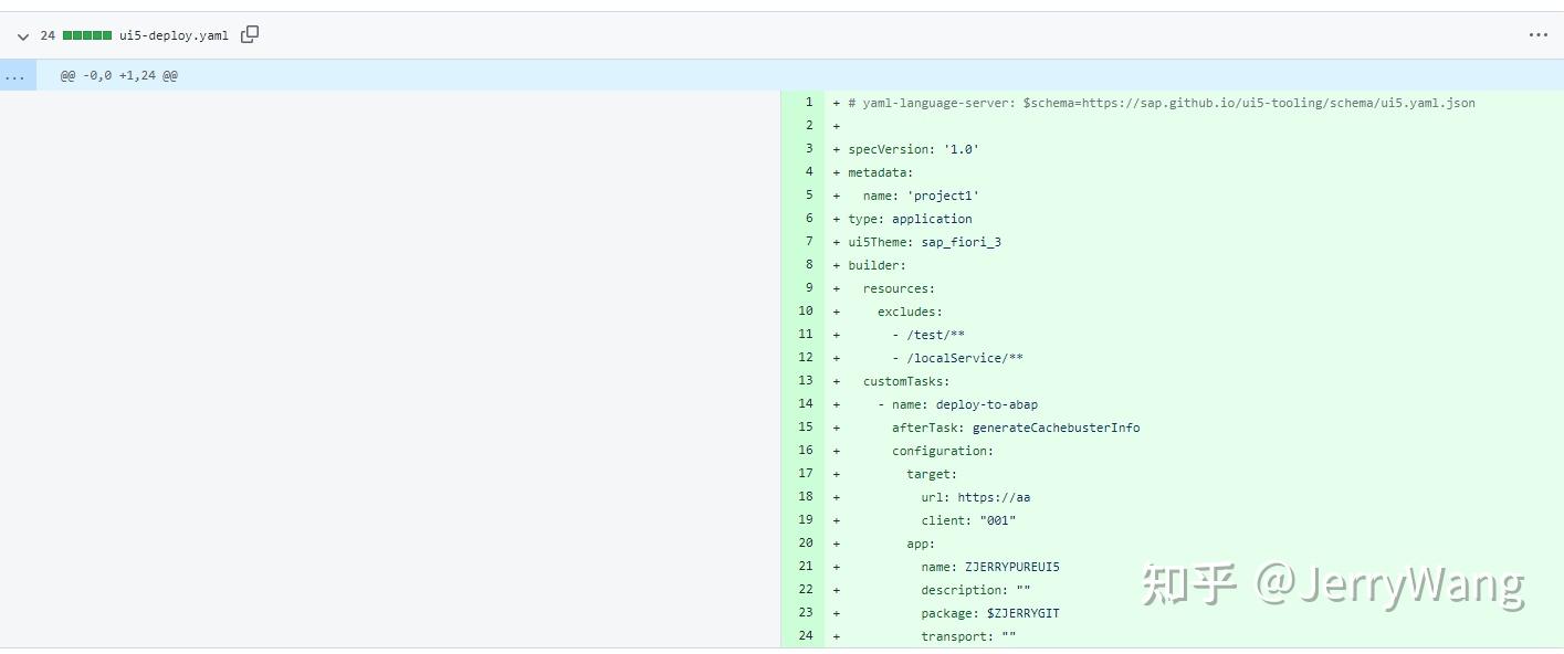 Sap Ui5 Tools 运行了 Fiori Add Deploy Config 命令之后，工程文件发生了哪些变化 知乎