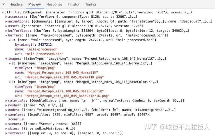 threejs性能优化之gltf文件压缩threejs性能优化之glb文件压缩 - 知乎