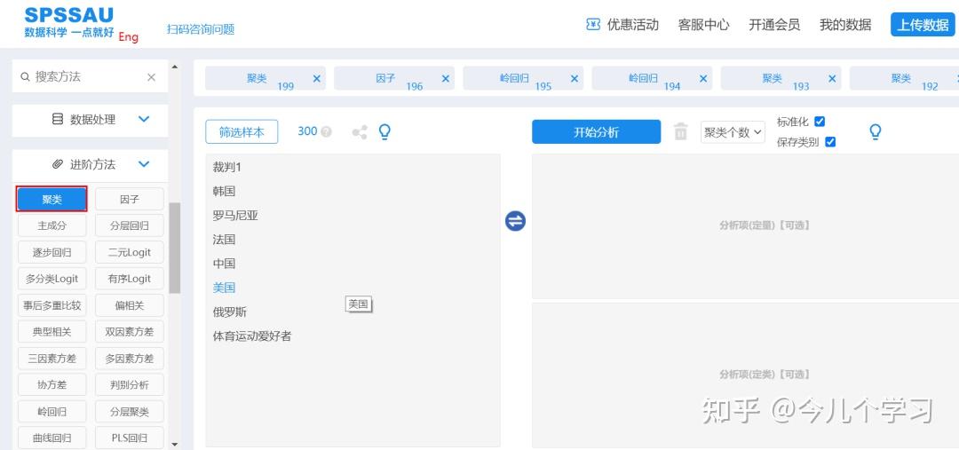 「SPSSAU｜数据分析」：聚类分析！知乎最全 - 知乎
