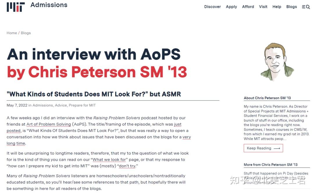 恢复标化提交后续！MIT招生办回应：疫情对审查录取带来了这些改变 - 知乎