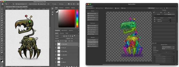 怎样使用 2D PSD Importer 加快 2D 美术创作 - 知乎
