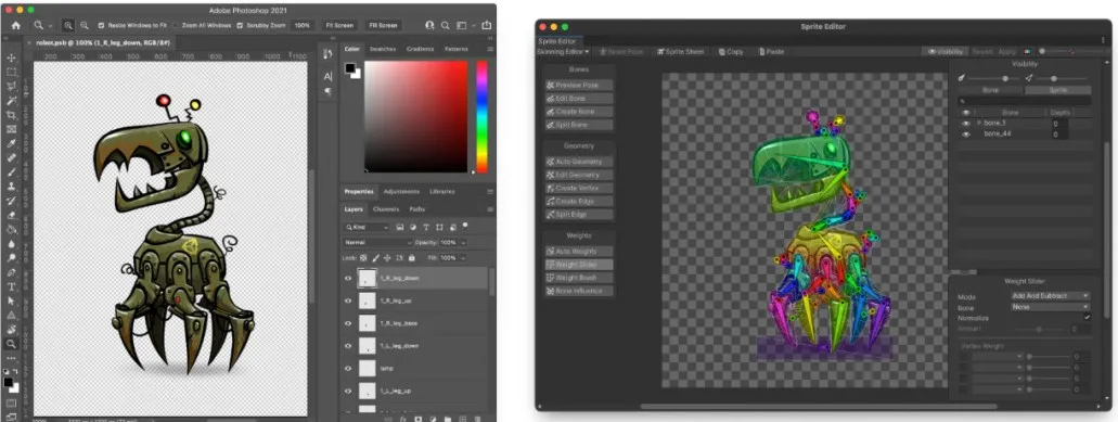 怎样使用 2D PSD Importer 加快 2D 美术创作 - 知乎