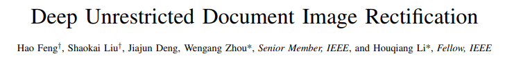 中科大团队新作 | 通用形变文档图像矫正框架（附在线体验DEMO）！ - 知乎