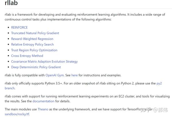 强化学习不可错过的优秀仿真环境 - 知乎