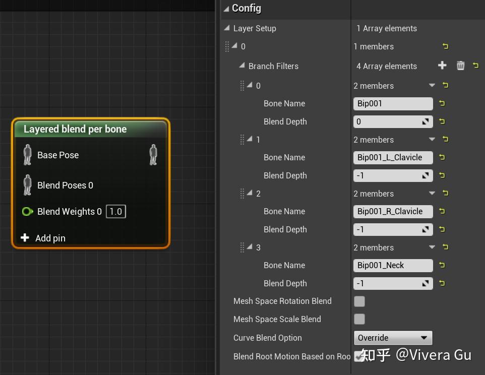 UE4分层混合节点Layered Blend Per Bone设置 - 知乎