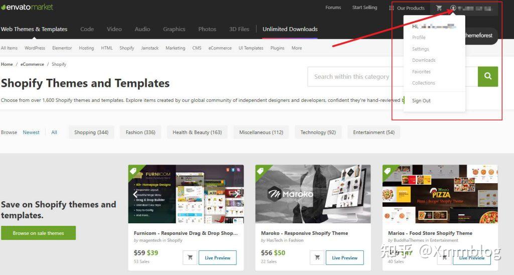 如何在Themeforest上购买Shopify模板（图文教程） - 知乎