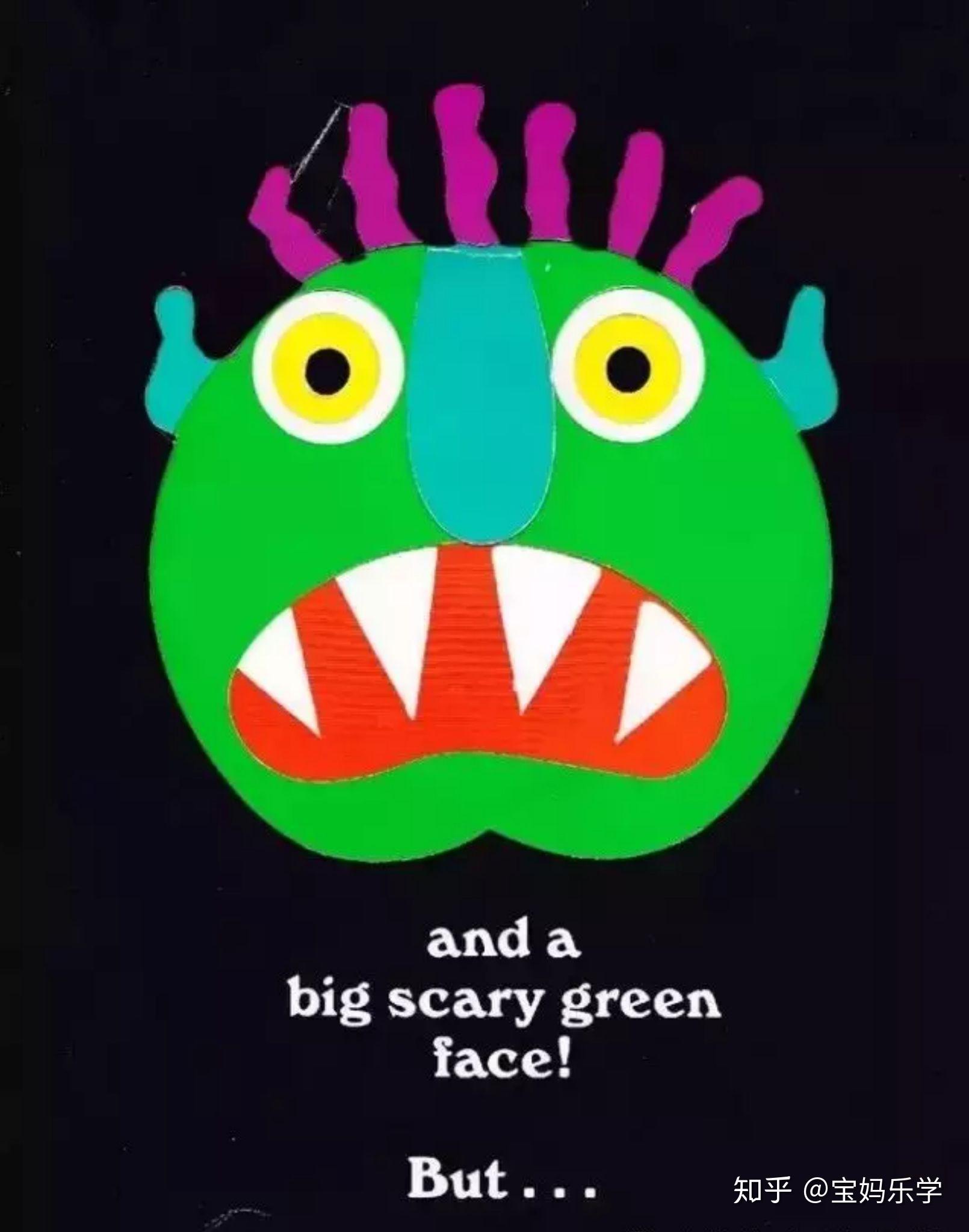 经典英文绘本推荐 Go Away,Big Green Monster. 走开，大绿怪。 - 知乎