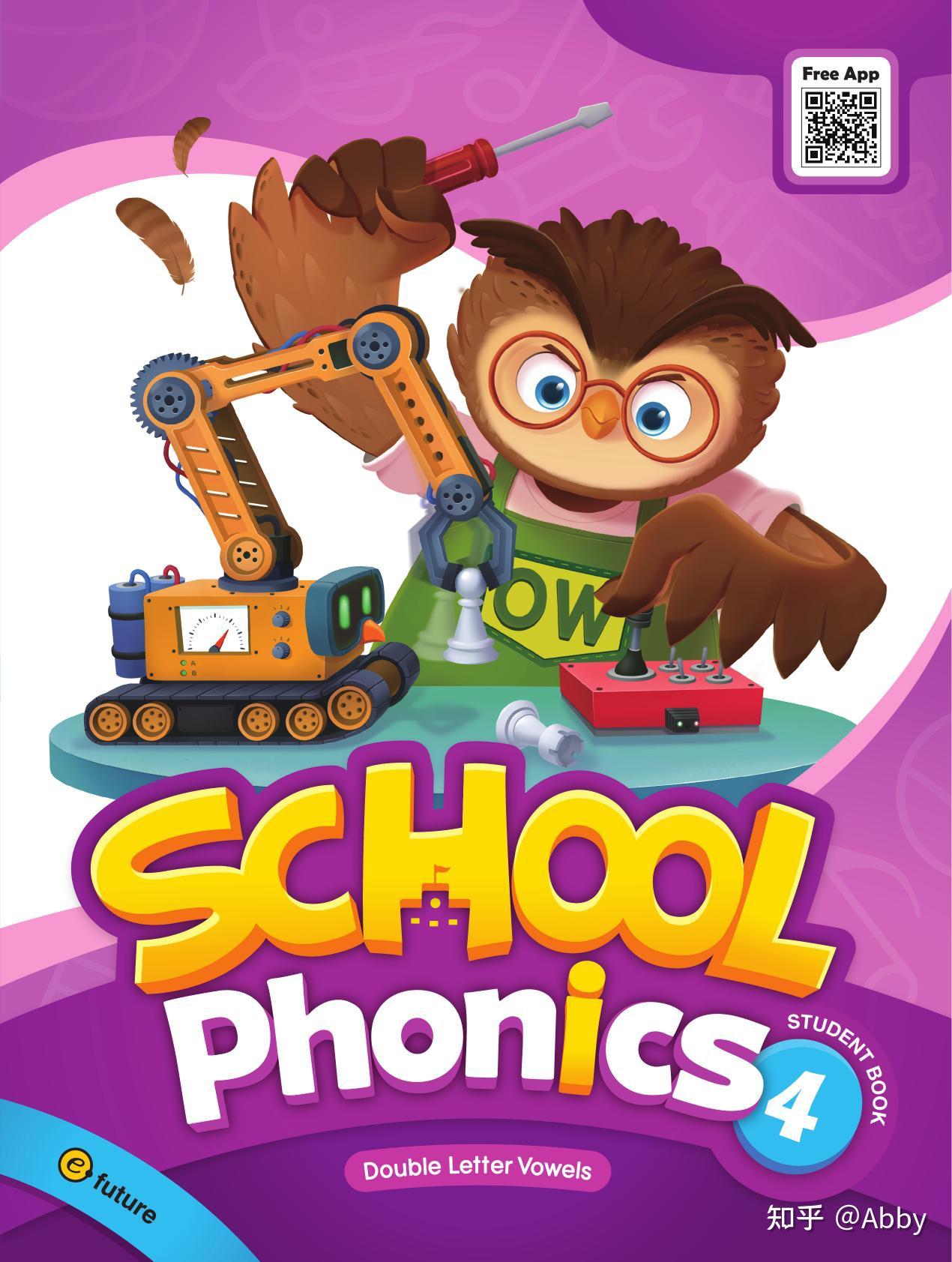School Phonics自然拼读4级别学生书内页简介 - 知乎