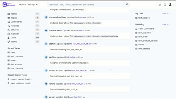 一文带您了解OpenMetadata:元数据管理/数据管理/数据治理的利器 - 知乎