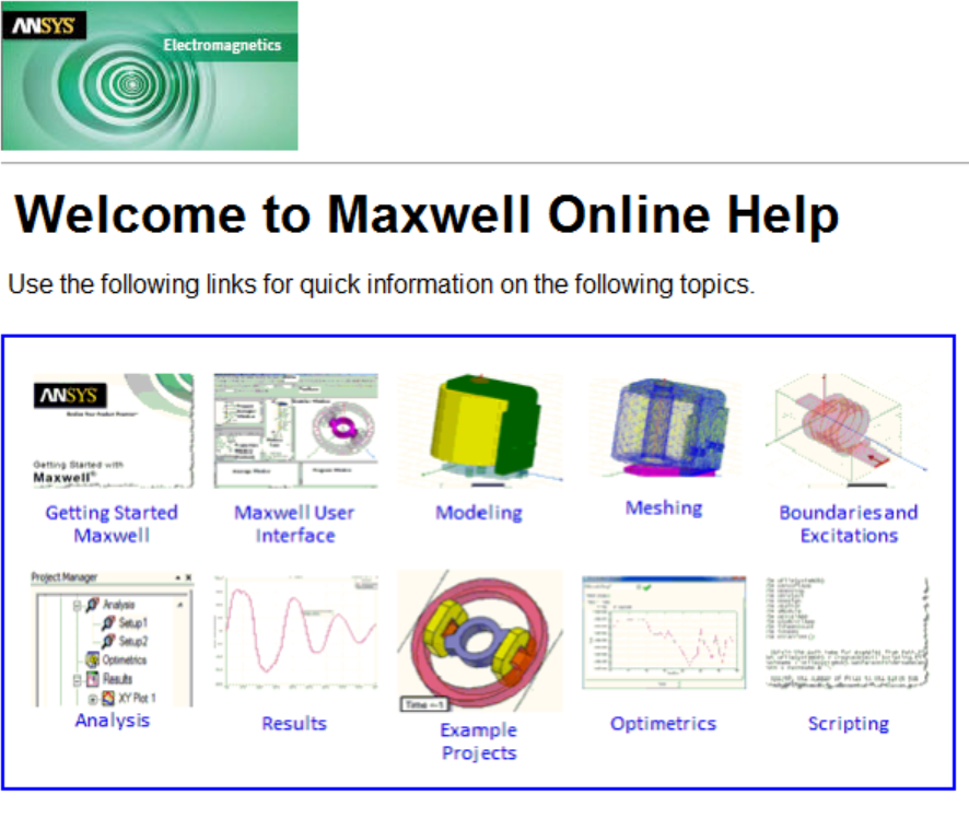 电机电磁仿真分析之Maxwell菜单操作_帮助 - 知乎