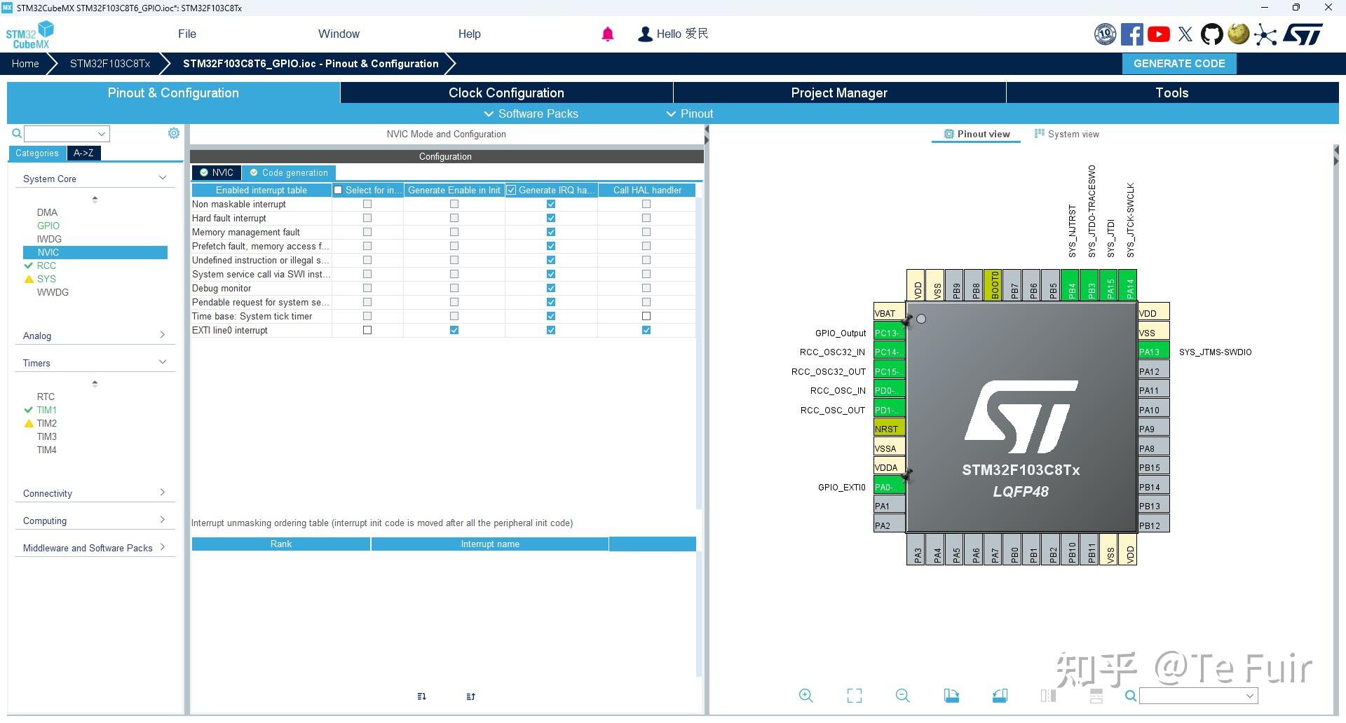 STM32CubeMX实战教程——GPIO_EXTI - 知乎