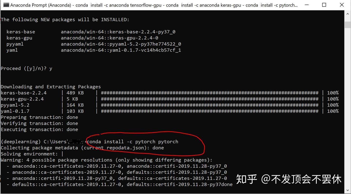 手把手安装Win10深度强化学习环境:Anaconda+TenserFlow+Pytorch+Gym - 知乎