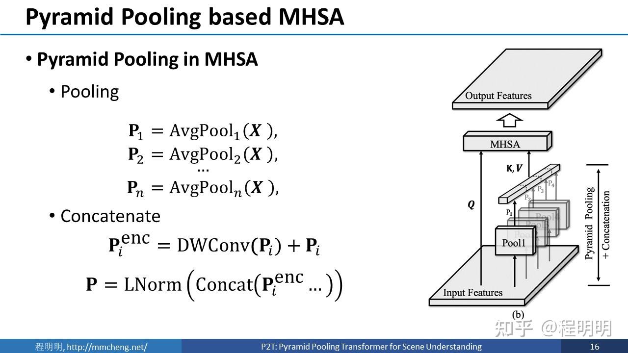 基于金字塔池化的Transformer - 知乎