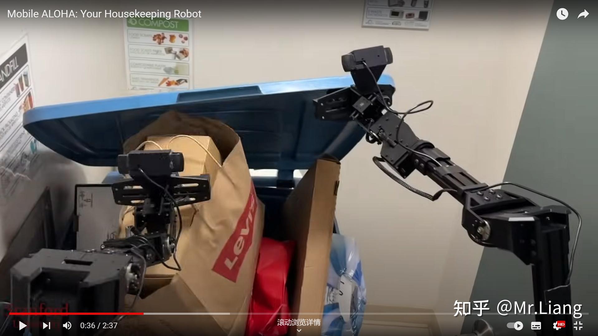 斯坦福华人团队发布开源居家保姆机器人Mobile ALOHA(阿罗哈)，懒人必备！ - 知乎