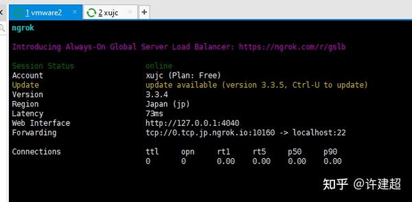 使用ngrok进行内网穿透与远程访问 - 知乎