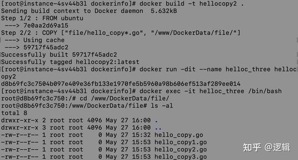 Docker-Dockerfile指令最全案例详解 COPY & ADD【中】(7) - 知乎