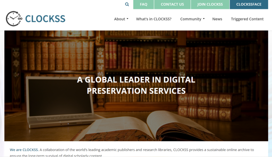 CLOCKSS项目：大量受控副本确保数字资源安全 - 知乎