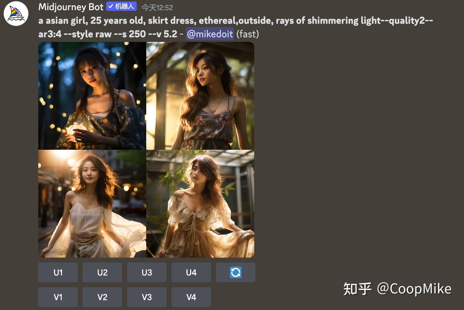 Midjourney以图生图零基础教学之垫图 - 知乎