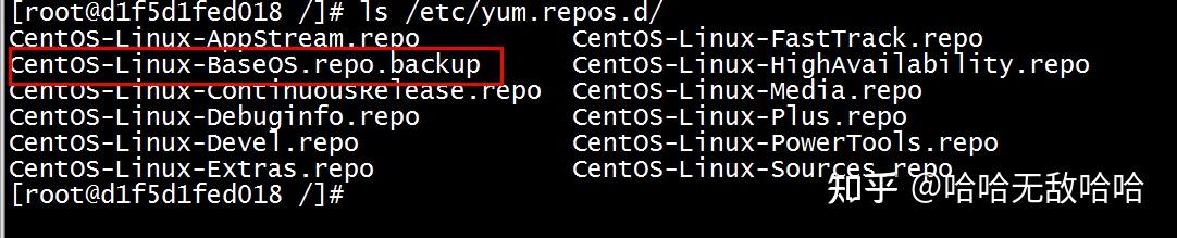解决docker:最新版本镜像centos,yum出现问题 知乎