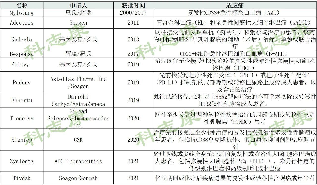 6个FDA上市ADC药物BLA审评要点和退审发补解析 - 知乎