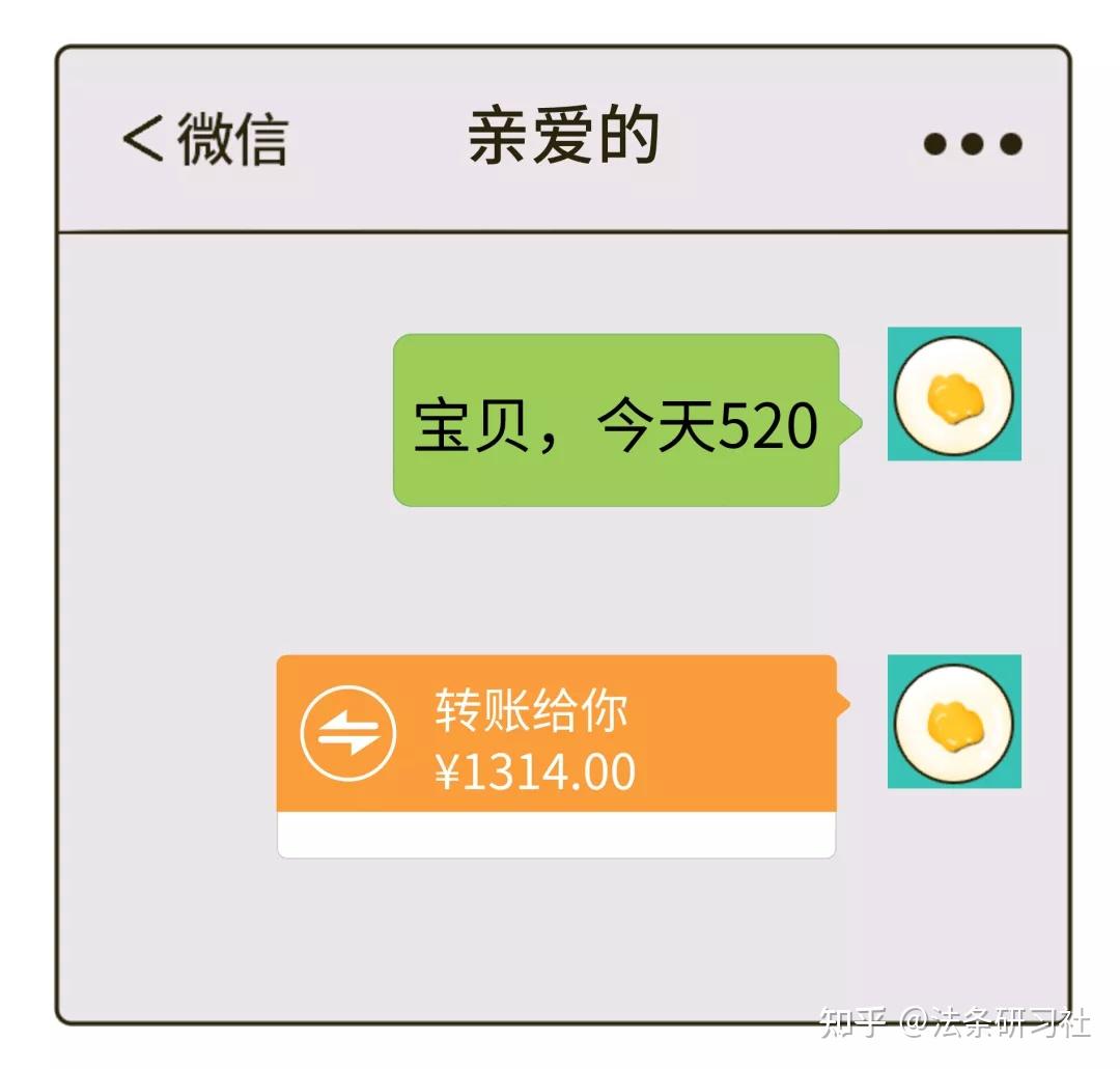 恋爱时转账的“520”和“1314”，能要回来吗？ - 知乎