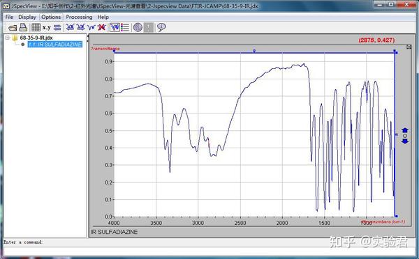 JSpecView-光谱查看软件 - 知乎