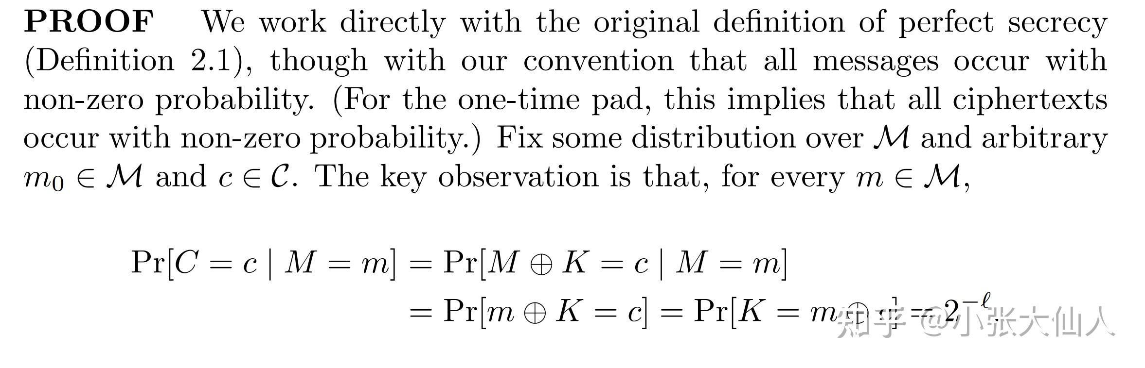 The One-Time Pad (Vernam's Cipher) - 知乎