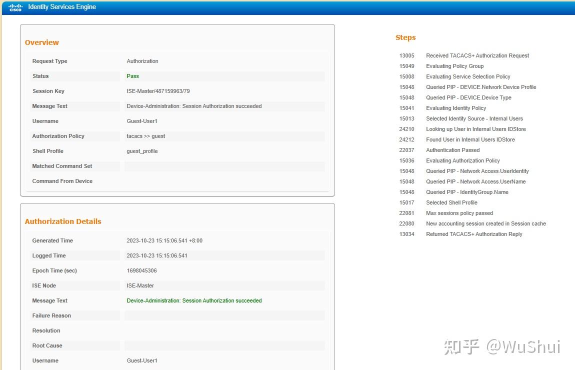 5、ISE使用Tacacs+管理C9800-CL - 知乎