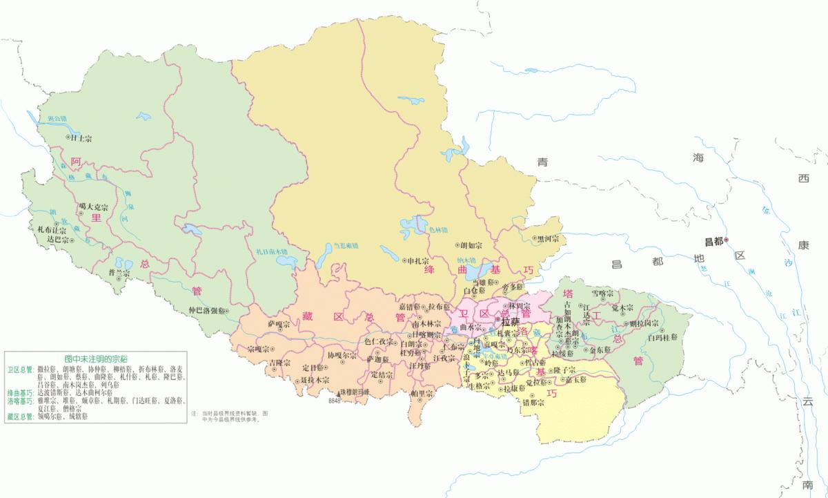 建国以来，西藏自治区行政区划沿革地图详解（1949-1999） - 知乎