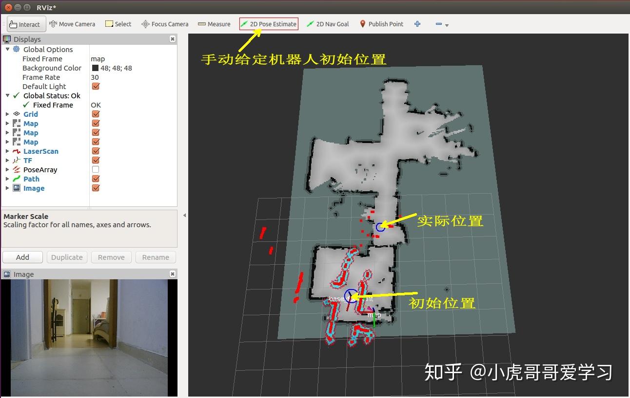 （六）SLAM建图与自主避障导航——3.ros-navigation机器人自主避障导航 - 知乎