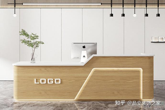 科技公司办公室装修：前台造型的五种设计方法 - 知乎