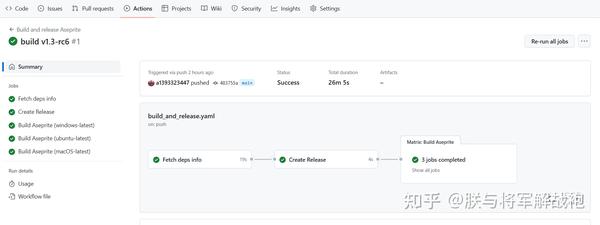 使用 GitHub Action 构建 Aseprite - 知乎