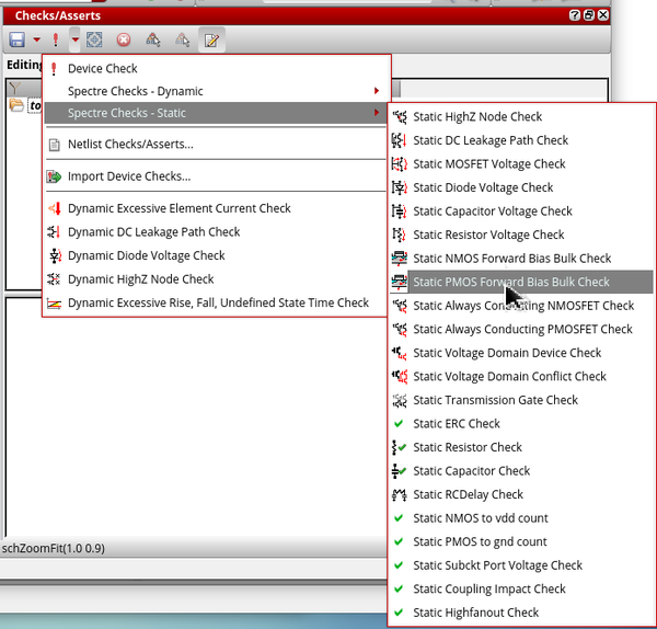Virtuoso原理图设计检测Asserts/Checks - 知乎