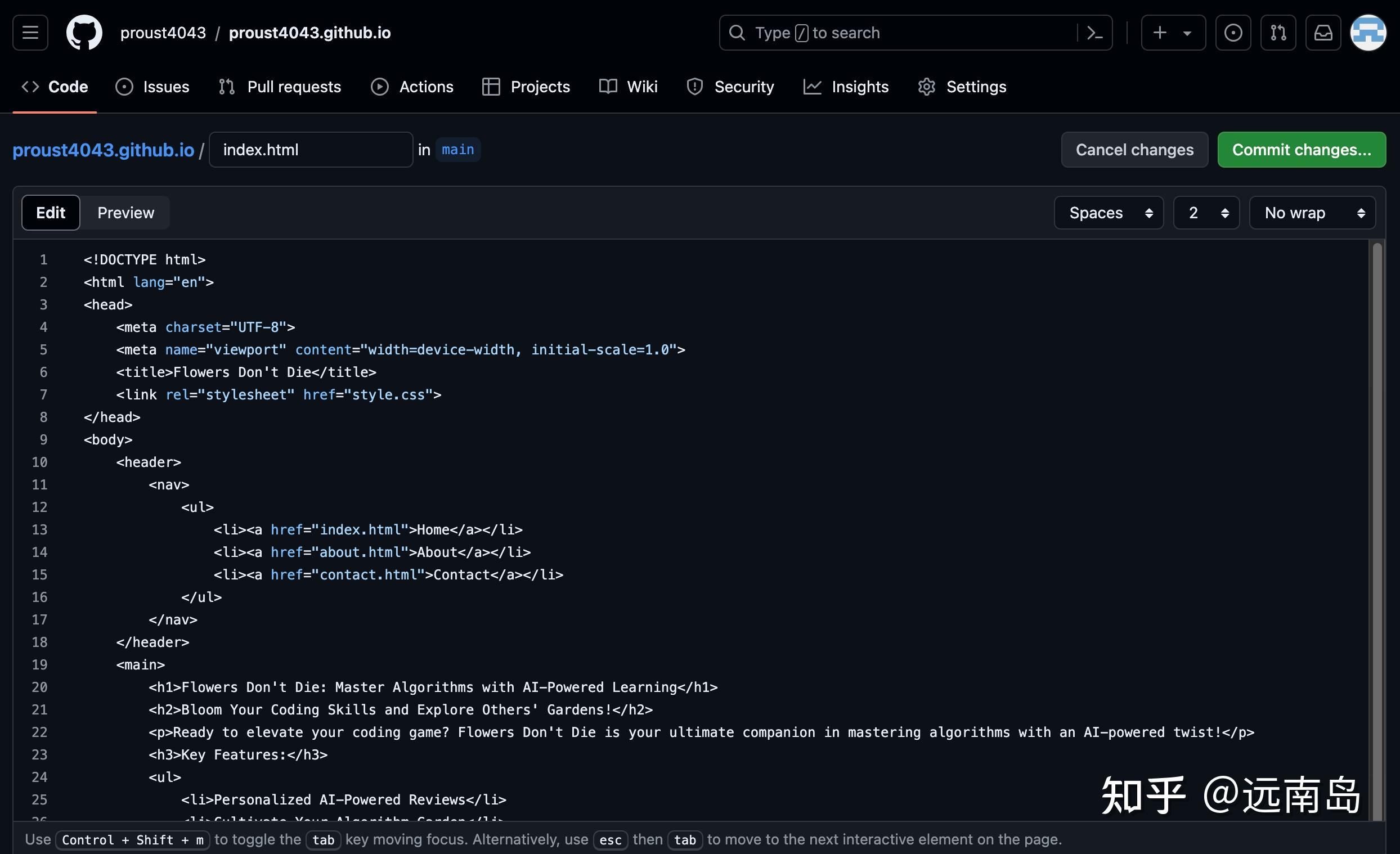 如何用Github免费搭建网站并绑定自己域名（Github Pages注册+部署） - 知乎