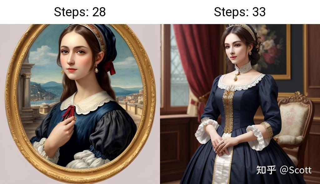【Stable Diffusion】 Sampling Steps对比(1) - 知乎