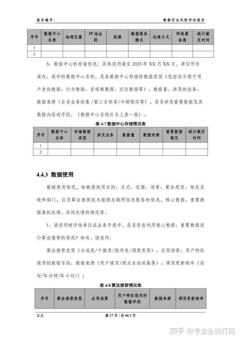 数据安全风险评估报告（2026模板） 知乎