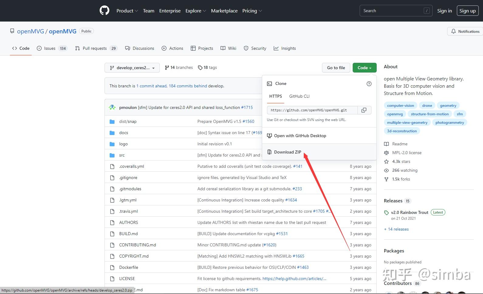 openmvg配置、openmvg编译 - 知乎