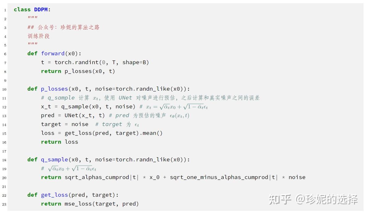 Stable Diffusion 原理介绍与源码分析（二、DDPM、DDIM、PLMS） - 知乎