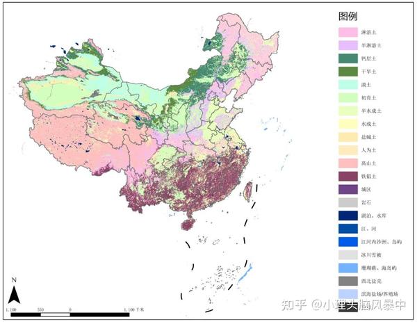 【gis数据分享】全国土壤类型数据(数据分享与疑问) 知乎