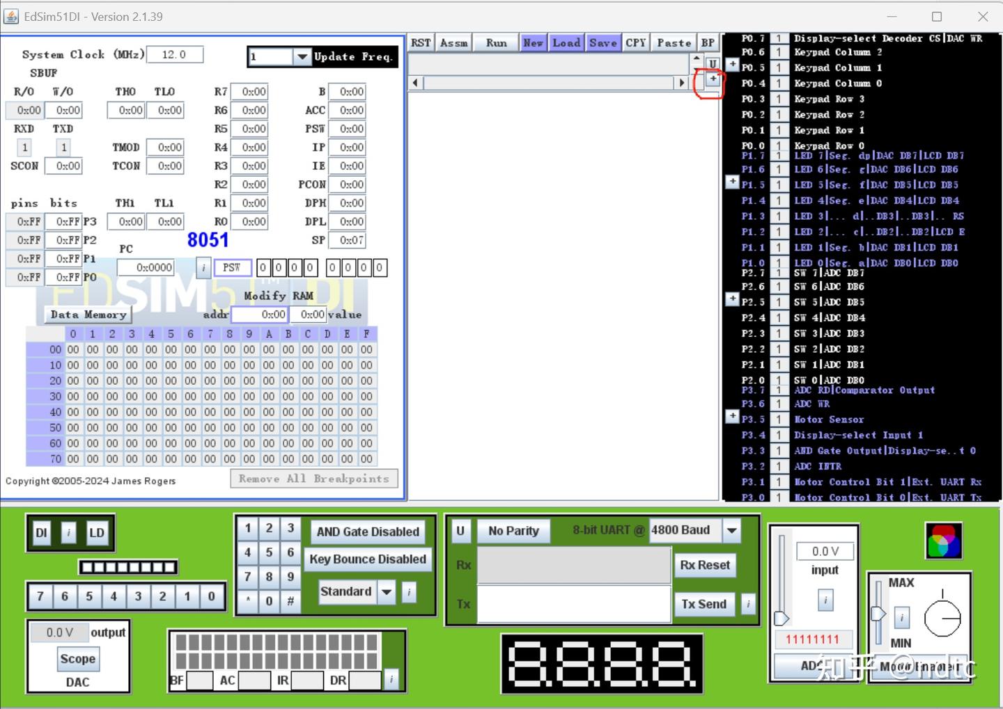 EdSim51 8051单片机虚拟仿真板 - 知乎
