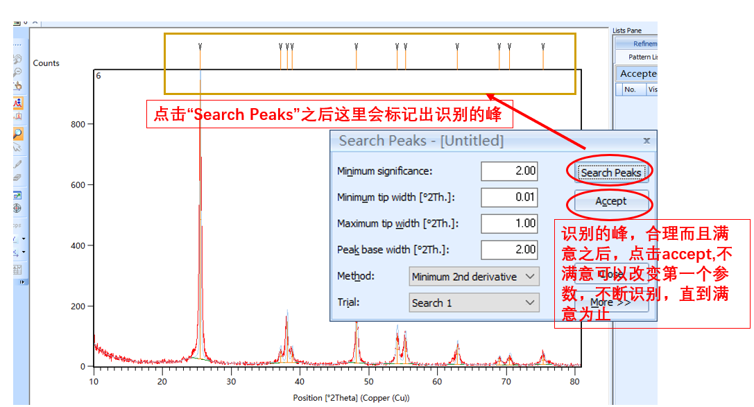 如何使用Highscore 进行XRD物相分析？ - 知乎