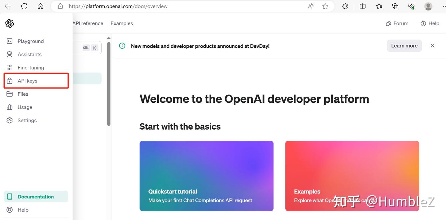 手把手教你调用最新版OPENAI的API 20231125 - 知乎