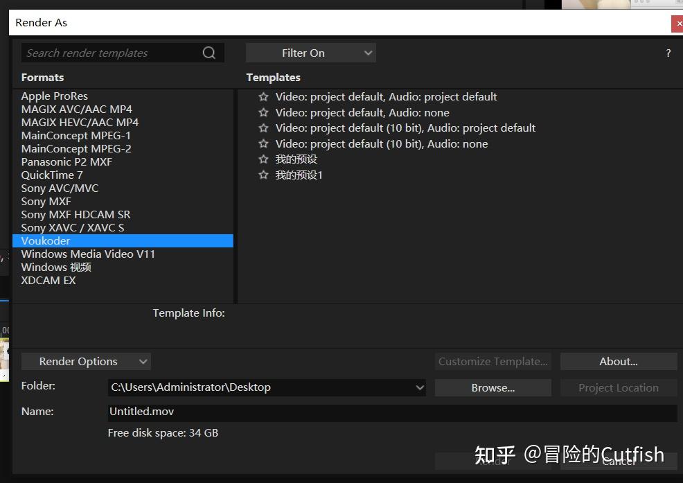 PR，ME，AE，Vegas音视频编码渲染插件神器Voukoder 9.3安装使用方法 - 知乎