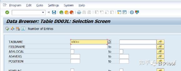 SAP ST05追踪找表 - 知乎