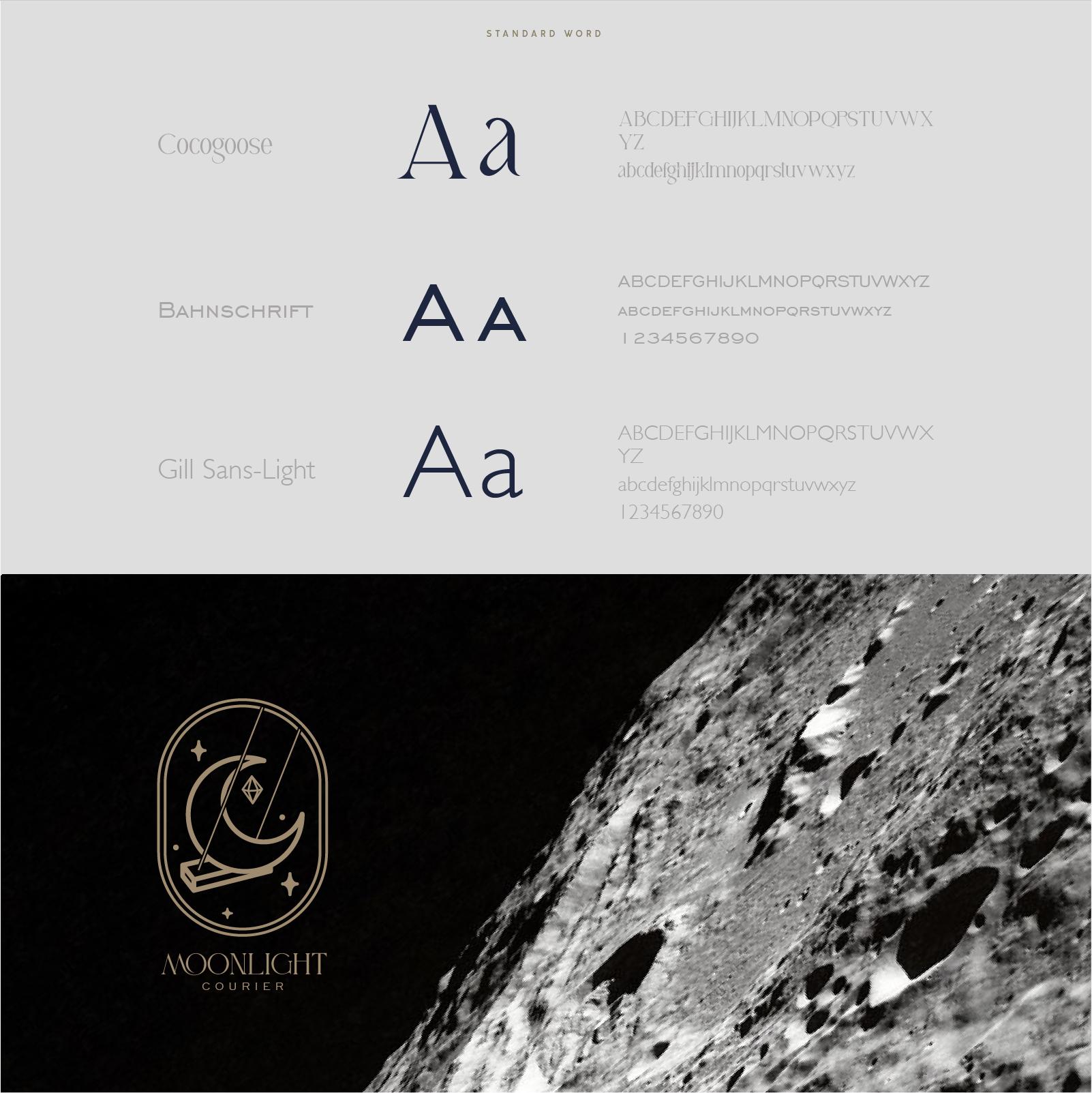 珠宝品牌Logo设计——MOONLIGHT COURIER - 知乎