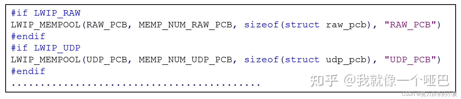 正点原子lwIP学习笔记——lwIP内存管理 - 知乎