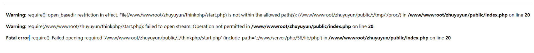 open_basedir restriction in effect. 原因与解决方法 - 知乎