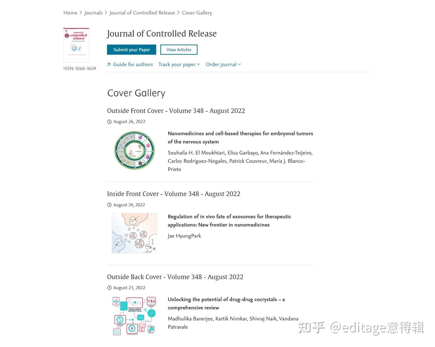 登上期刊封面并非难事，有心多半能成 - 知乎