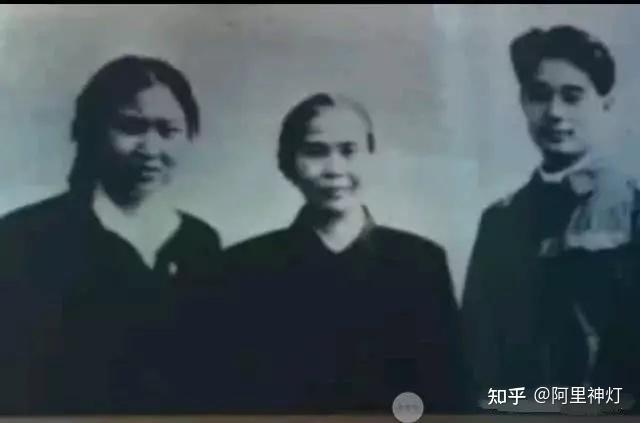 贺子珍和女儿李敏，女婿孔令华合影，生活低调简朴，子孙个个不凡 - 知乎